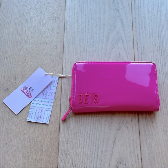 BEIS | Bags | Beis X Barbie The Movie The Travel Wallet In Barbie Pink ...